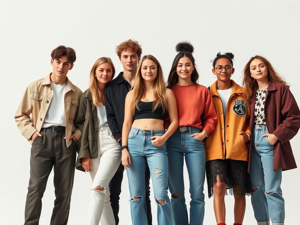 De Evolutie van Populaire Kledingstijlen: Een Reis door de Jaren heen